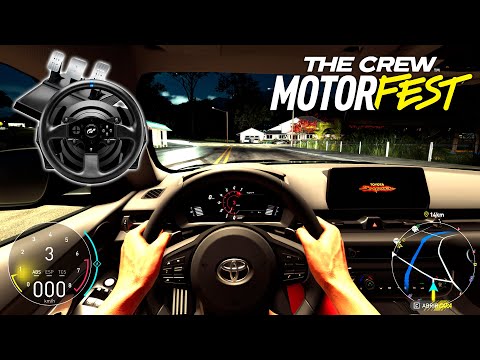 The Crew Motorfest é bom no VOLANTE?