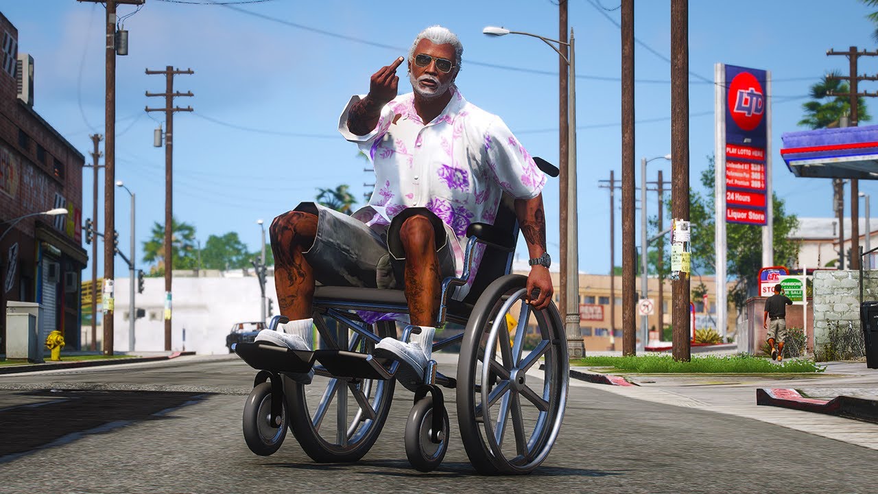 Wheelchair Madness @Stevethegamer55 | Diverse Roleplay (DVRP) | GTA 5 ...