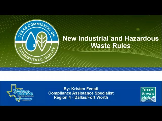 Resource Conservation And Recovery Act