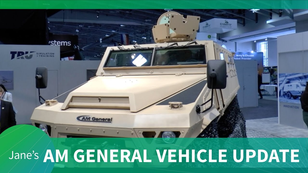 AM General military vehicle update (AUSA 2018) - YouTube