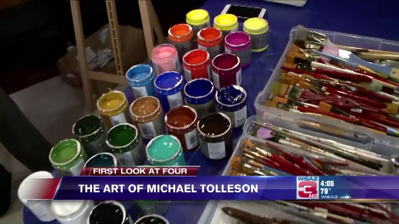 WSAZ First Look at Four - The Art of Michael Tolleson - YouTube