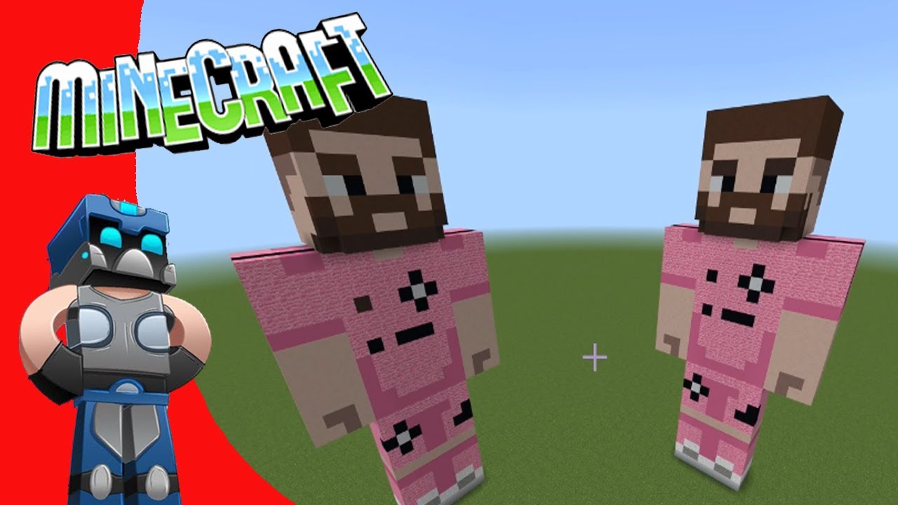 Minecraft Tutorial Messi Skin - Como hacer a Leonel Messi en Minecraft ...