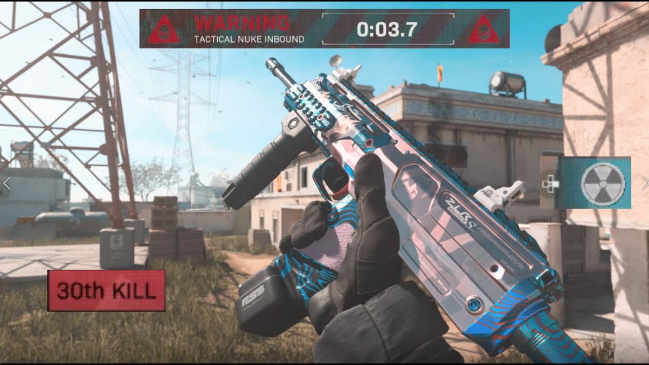The ANIME MP7 NUKE in Modern Warfare - YouTube