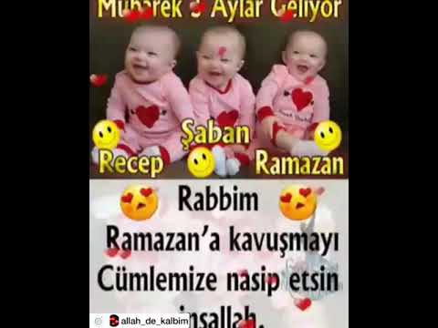 Ramazan bayramı recep şaban ramazan