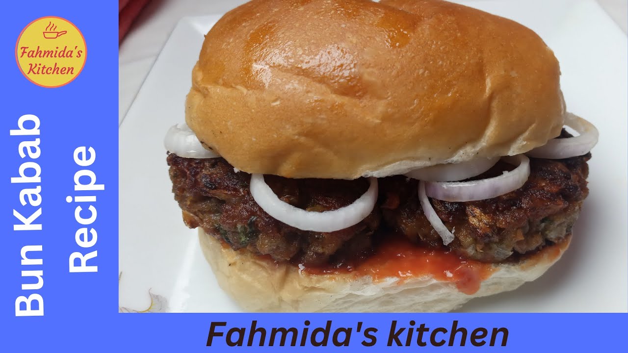 Bun Kabab Recipe (Beef) | How to make Bun kabab | মাংসের কিমা দিয়ে বান ...