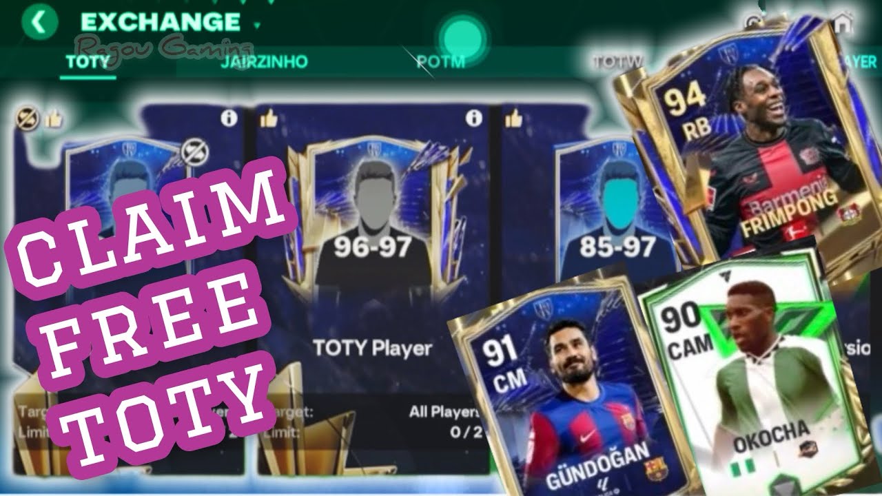 Insane Free Exchange TOTY Packs | Opening TOTY Packs FC Mobile - YouTube