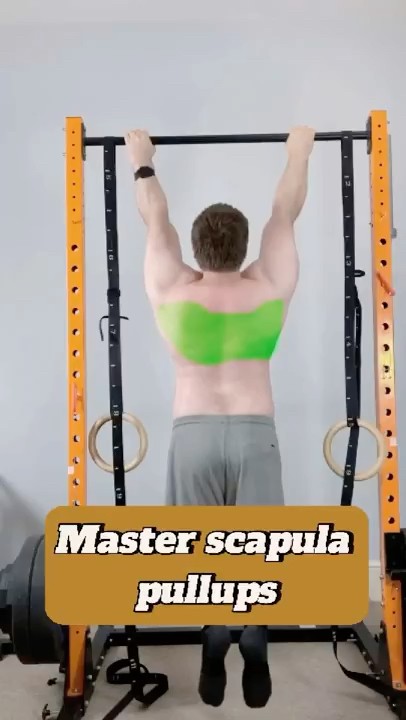 Scapula Pull-Ups | The Exercise That Helped Me Unlock My First Pull-Up ...
