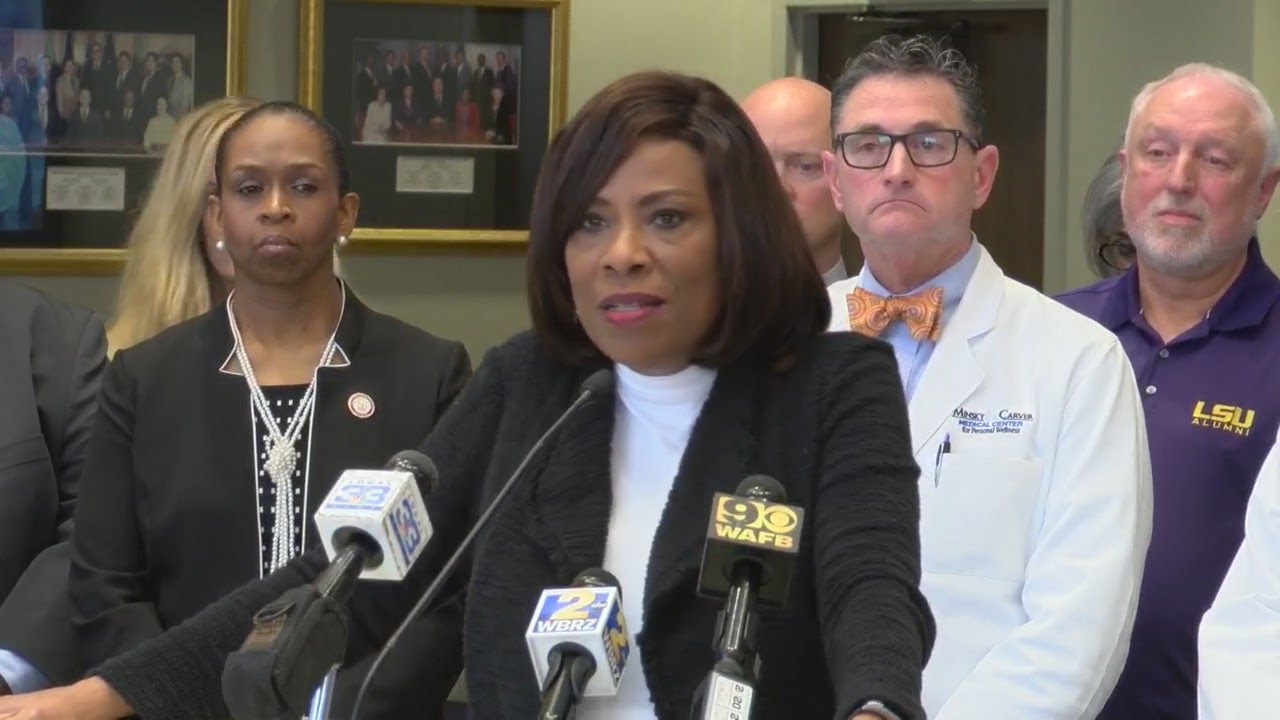 Baton Rouge Mayor Broome speaks on coronavirus - YouTube