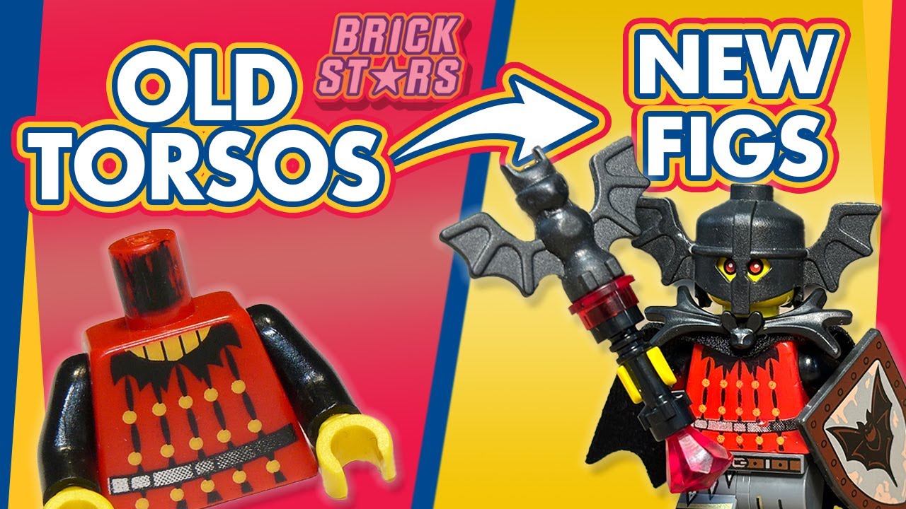 Can OLD LEGO Torsos Make Awesome NEW minifigures? - YouTube