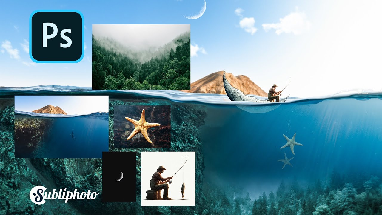 Comment faire des montages photos avec Photoshop et l'IA générative🔥 ...