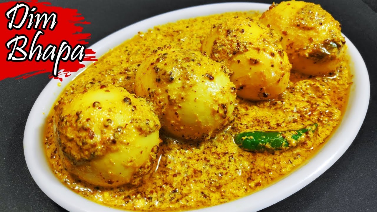 Dim Bhapa | ভাপা ডিম | Dim Bhapa Recipe | Bengali Dim Bhapa | Egg ...
