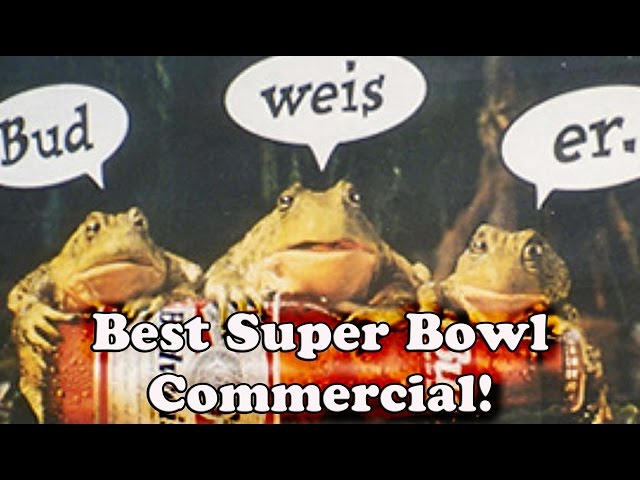 Budweiser Frogs Commercials Super Bowl