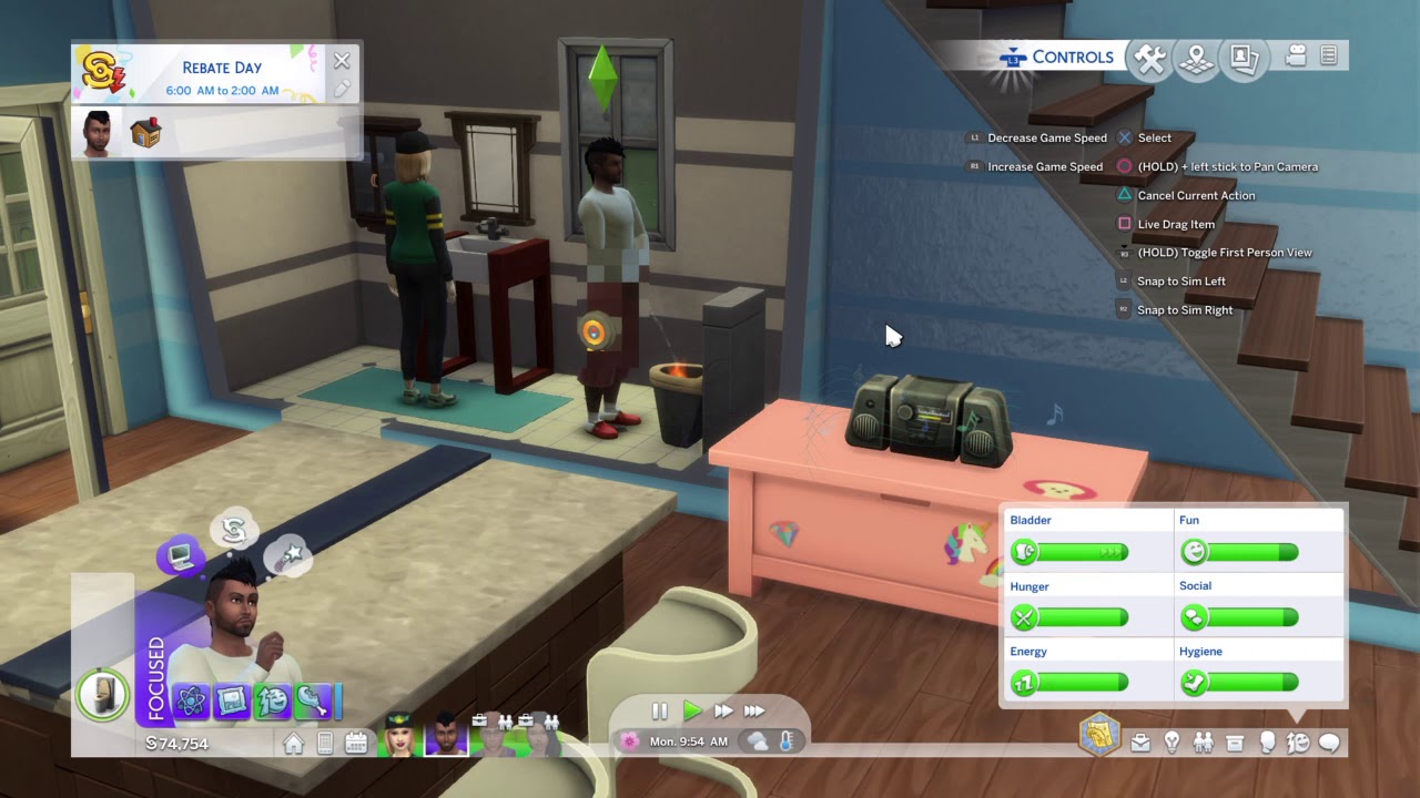 The Sims™ 4_Why is he peeing fire - YouTube