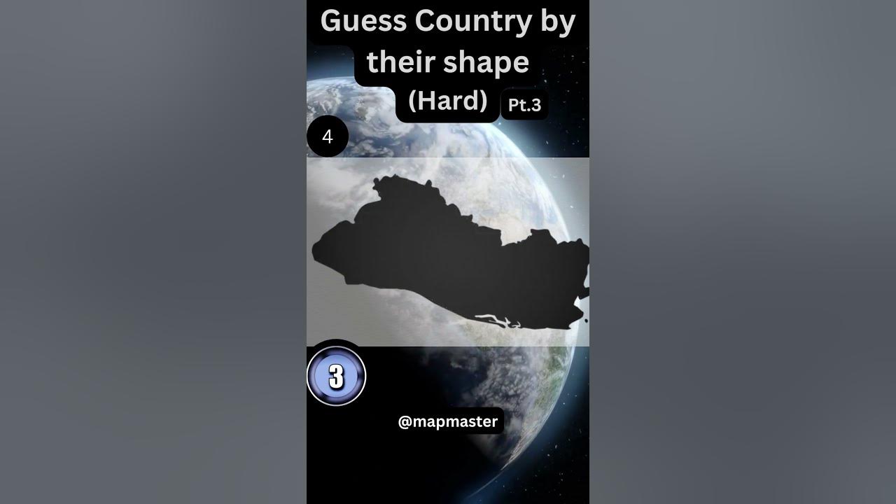 Can you Guess Country by its Shape? Try Out #geography #quiz #trivia #country #challenge - YouTube