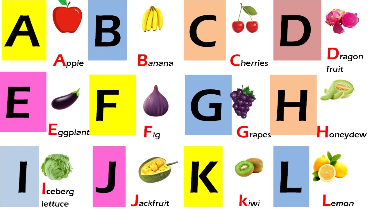 a for apple | abcd | a to z | English alphabet | Barnamala | Learn ...