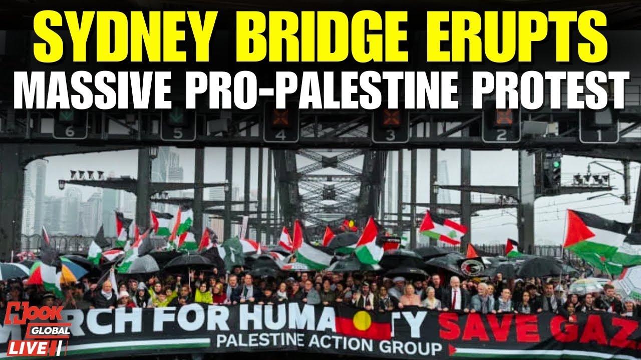 Sydney Protest LIVE: Sydney Harbour Bridge in Chaos Amid Pro-Palestine ...