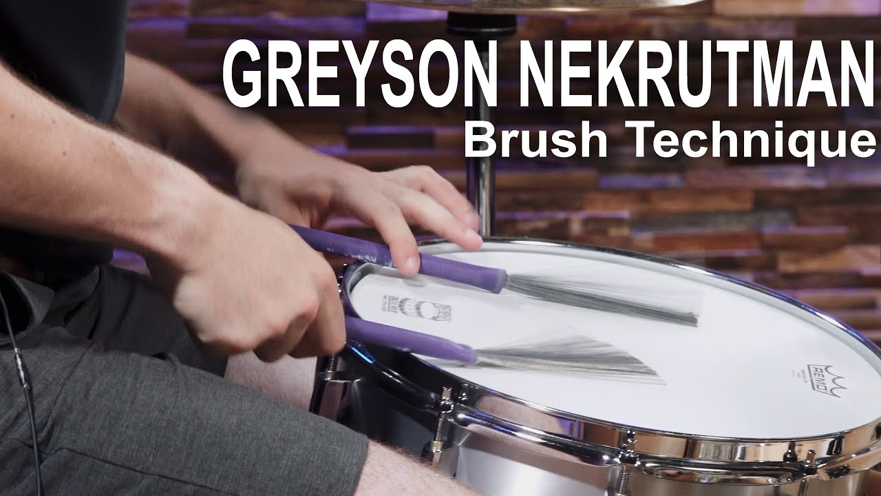 Greyson Nekrutman's Brush Technique - YouTube