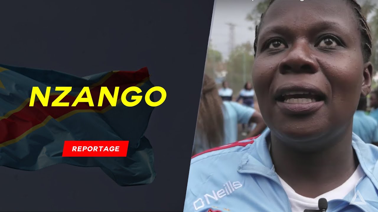 Nzango | Sport féminin en République démocratique du Congo - YouTube