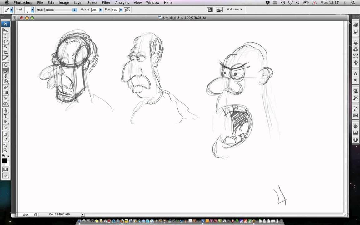 Illustrator Cartoon Inking & Coloring Techniques - Sample Video 01 ...