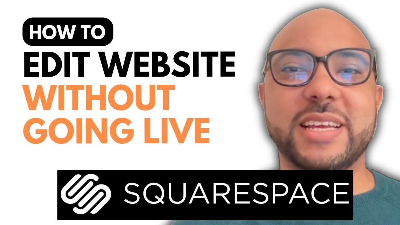 How to Edit Squarespace Website Without Going Live - YouTube