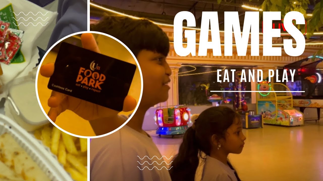 EAT AND PLAY AT UB - FOOD PARK ఫుడ్ పార్క్ - YouTube