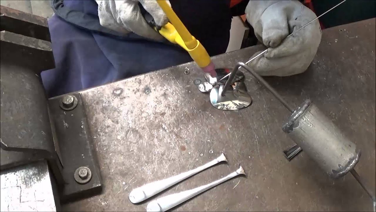 Tig Welder Project - Stainless Steel Lady Bug - YouTube