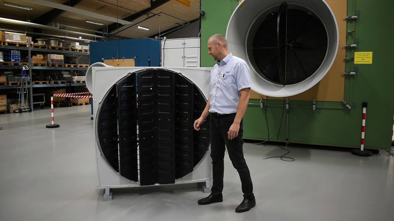 BF 50 BlueFan – Shutter system - YouTube