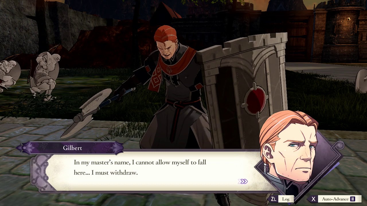 Fire Emblem Three Houses Annette vs Gilbert - YouTube