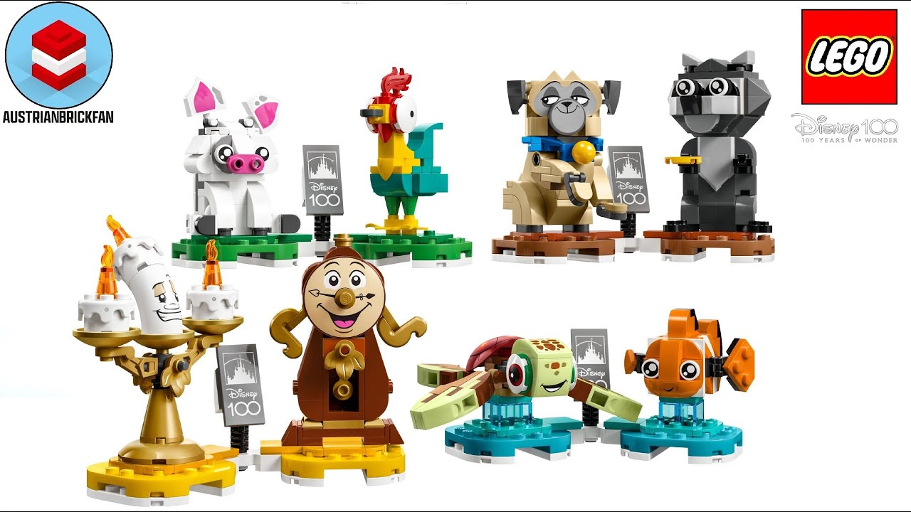 LEGO 43226 Disney Duos - LEGO Speed Build Review - YouTube