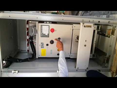 Siemens 11KV VCB Operation - YouTube