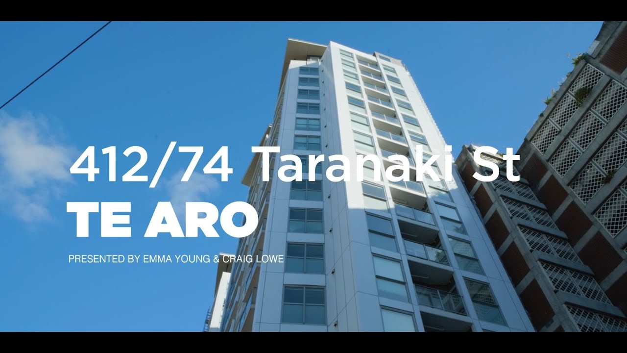 412/74Taranaki Street, Te Aro - Wellington (Emma Young & Craig Lowe ...