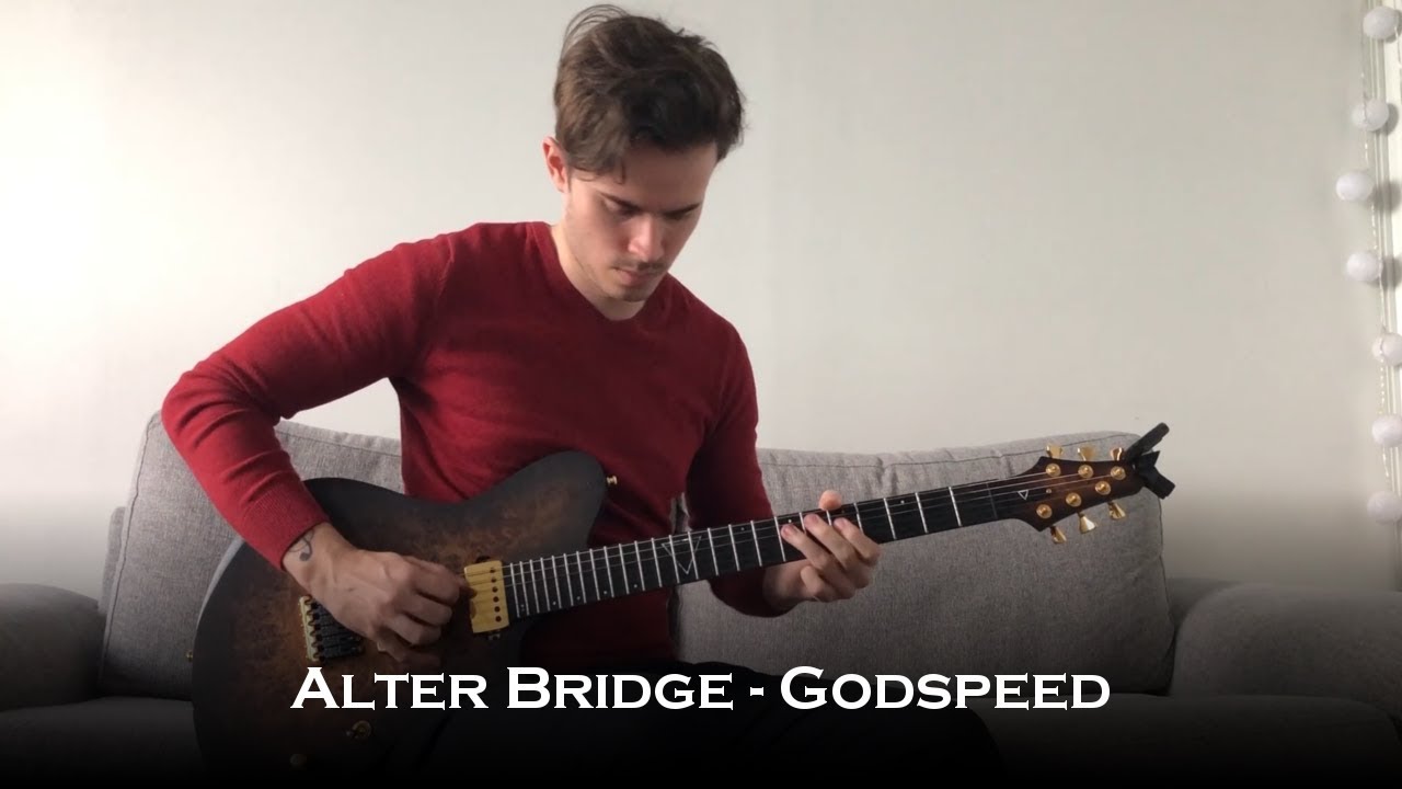 Alter Bridge - Godspeed (New Song Guitar Solo Cover) - YouTube