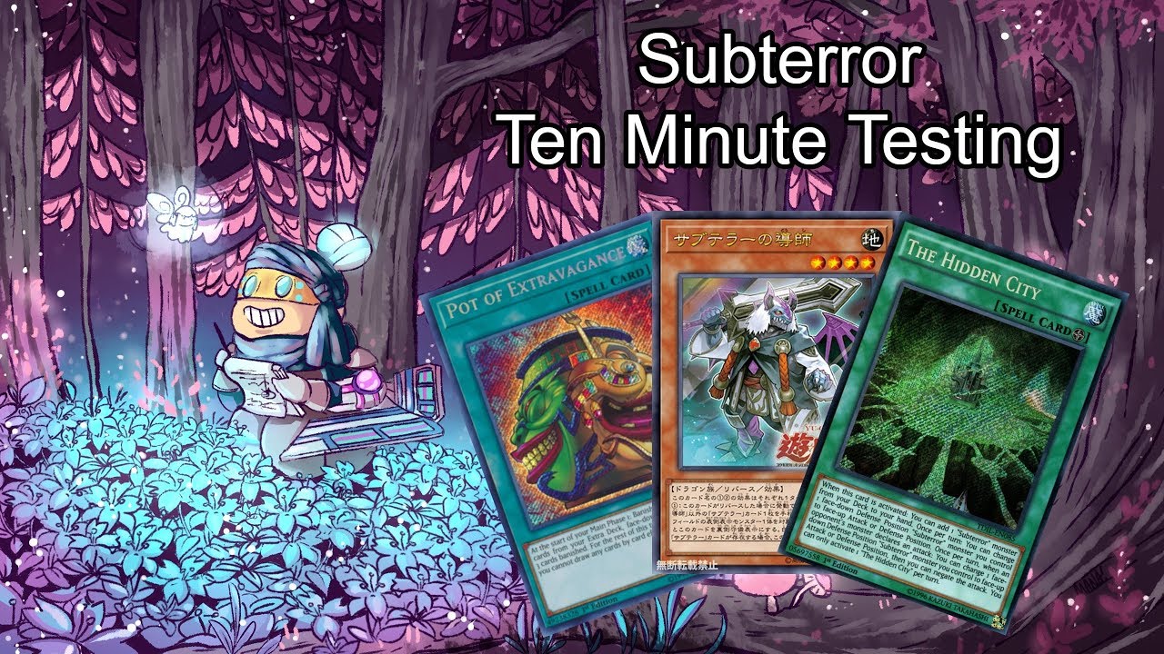 SUBTERROR - Ten Minute Testing 2/10/19 - YouTube