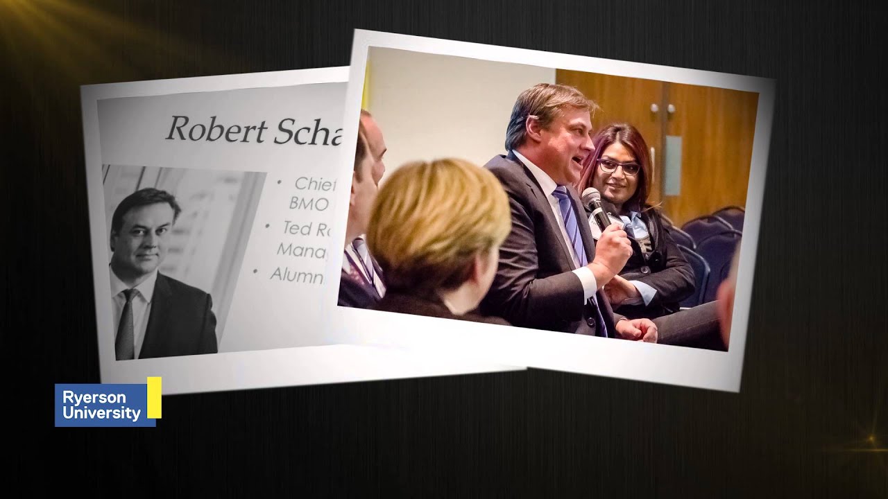 Robert Schauer, 2016 Ryerson Alumni Achievement Award Recipient - YouTube