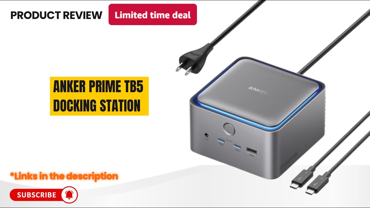 Ultimate Thunderbolt 5 Dock! Anker Prime TB5 14-in-1 Docking Station ...