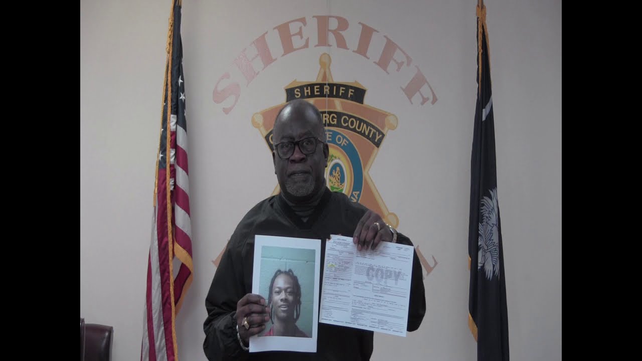 Orangeburg County Sheriff Leroy Ravenell updates the community on last ...