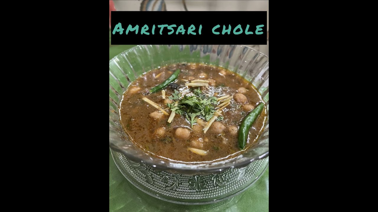 Amritsari Chole Recipe | How to Make Amritsari Chole At Home | Chole ...