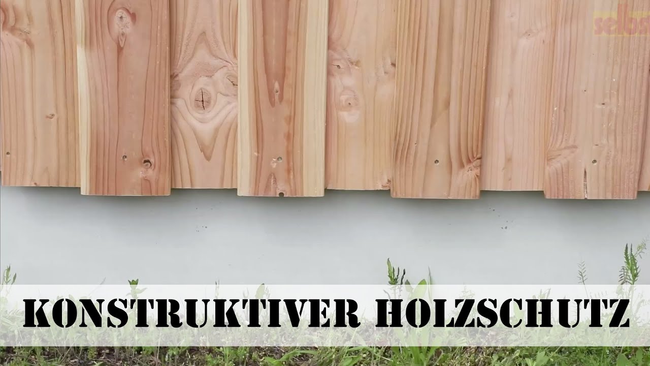 Spannende Konstruktiver Holzschutz Beispiele Bild