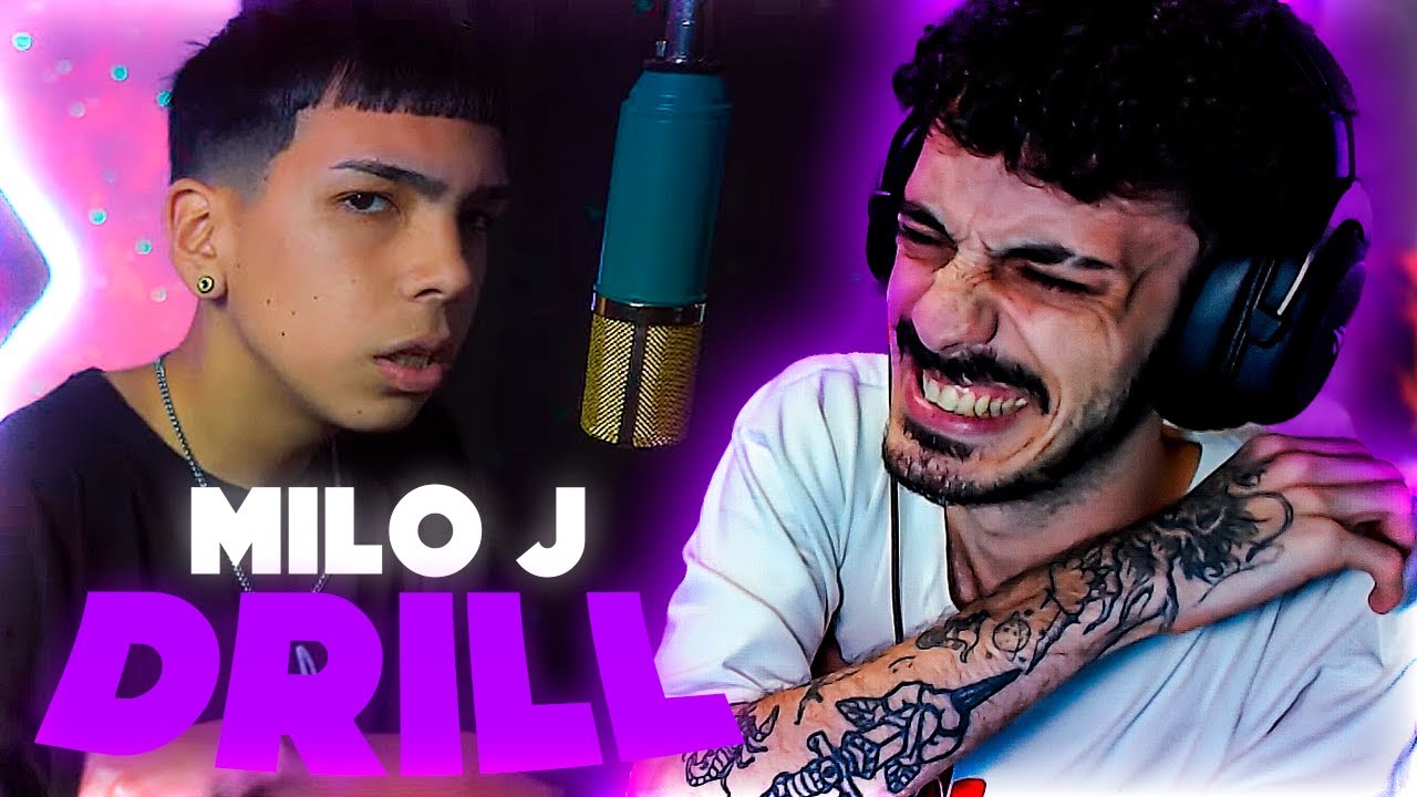 MILO J en un TREMENDO DRILL [REACCIÓN] - YouTube