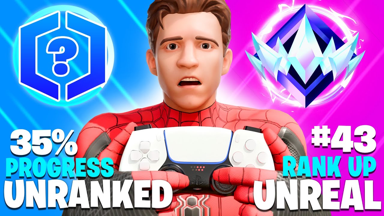 Unranked to Unreal Solo Controller Ranked Speedrun (Fortnite Zero Build ...
