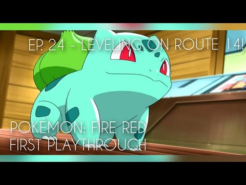 POKÉMON: FIRE RED FIRST PLAYTHROUGH - EP. 24 LEVELING UP GROWLITHE ON ...