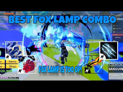 BEST FOX LAMP COMBO IN BLOX FRUIT - YouTube