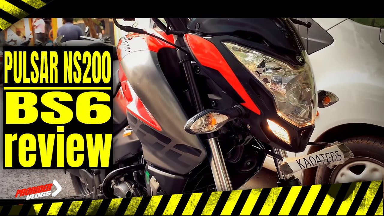 Pulsar NS 200 BS6 Review - Better than Apache RTR 200 4v BS6 ??? - YouTube