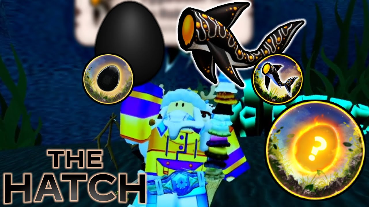 Roblox The Hatch ALL DARKNESS EGG BADGES (The Egg of the Grasping Dark ...