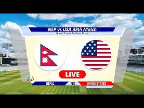 Nepal VS USA live || Nepal Cricket Live || - YouTube