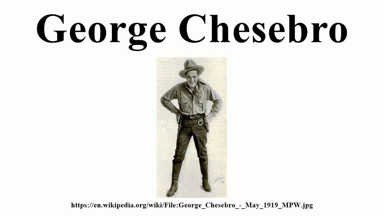 George Chesebro - YouTube