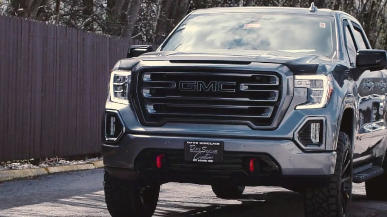 RECEIVING THEIR CUSTOM 2021 GMC SIERRA AT4! - YouTube