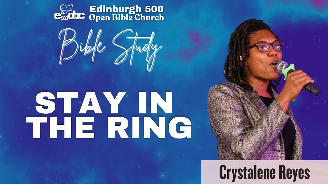 Stay in the Ring | Bible Study | Crystalene Reyes - YouTube