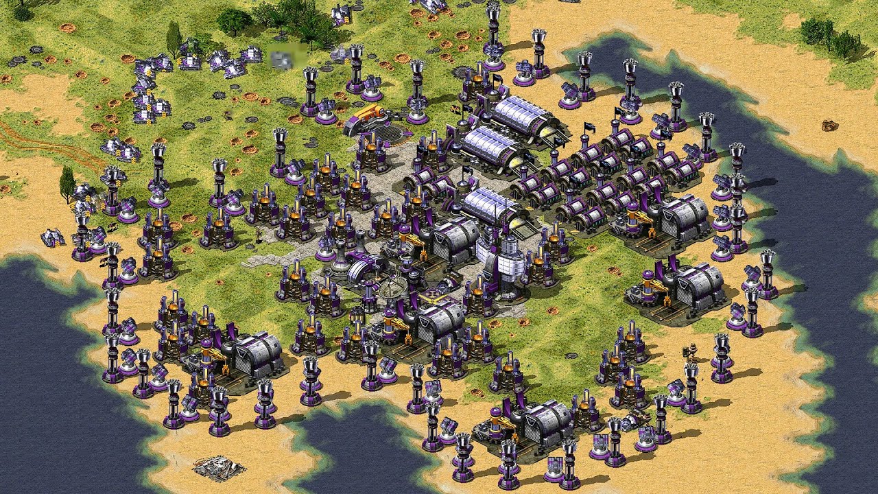 Red Alert 2 Yuri's Revenge Eagle Island Version 5 New Map Zoom 3000 1 ...