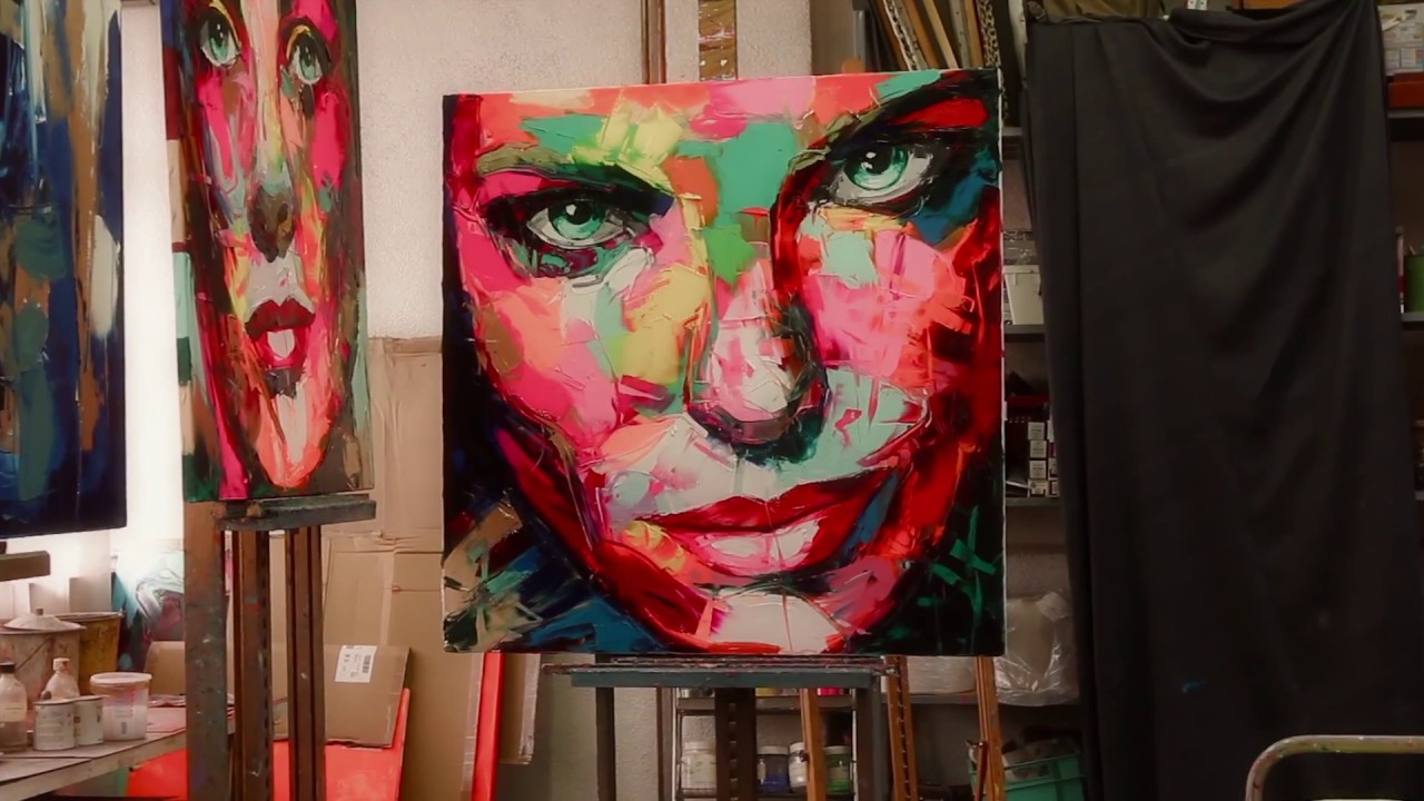 L'interview de l'artiste française peintre Françoise Nielly #physiolift ...